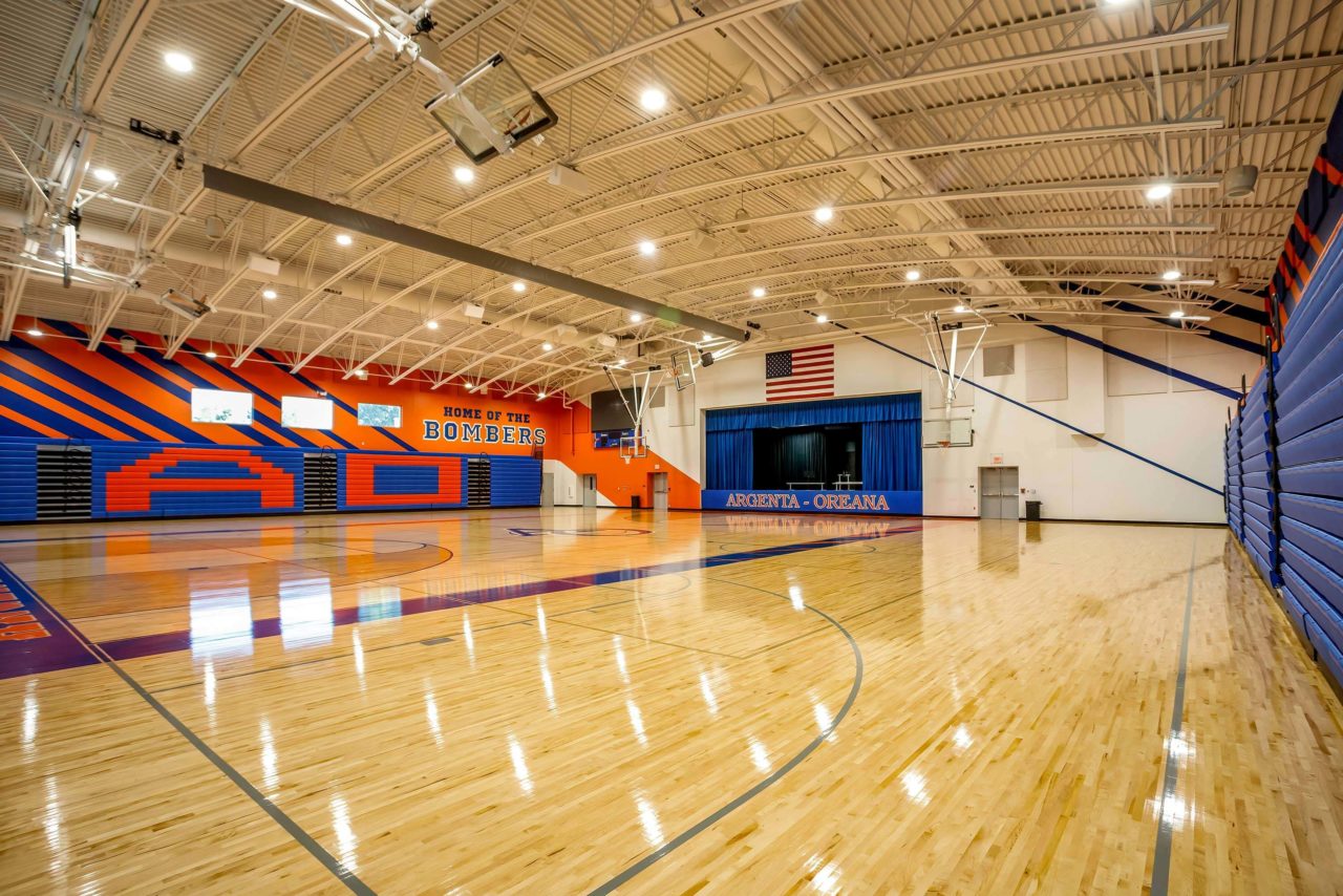 Argenta-Oreana High School Gymnasium | Petry Kuhne